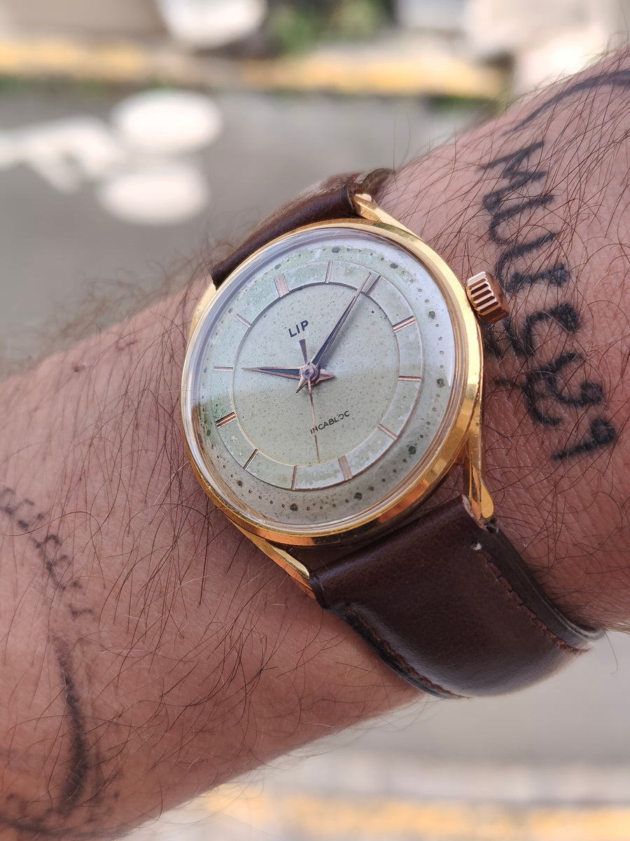 Lip plaqué or | mamontrevintage