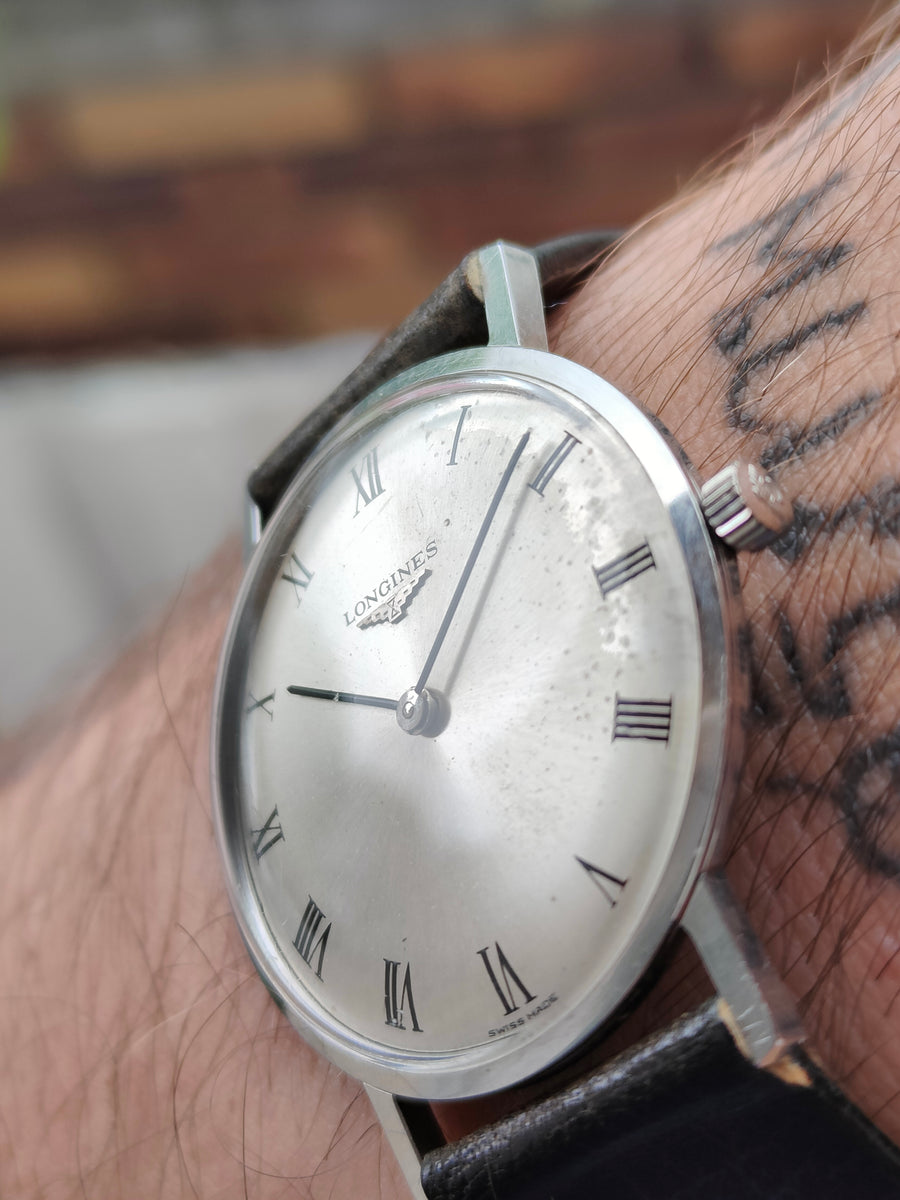Longines 428 extra plate | mamontrevintage